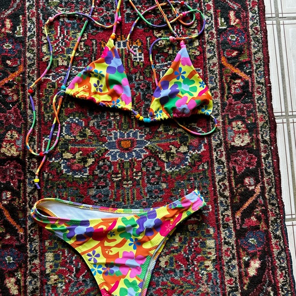 Cider | Swim | Cider Floral Bikini Set | Poshmark